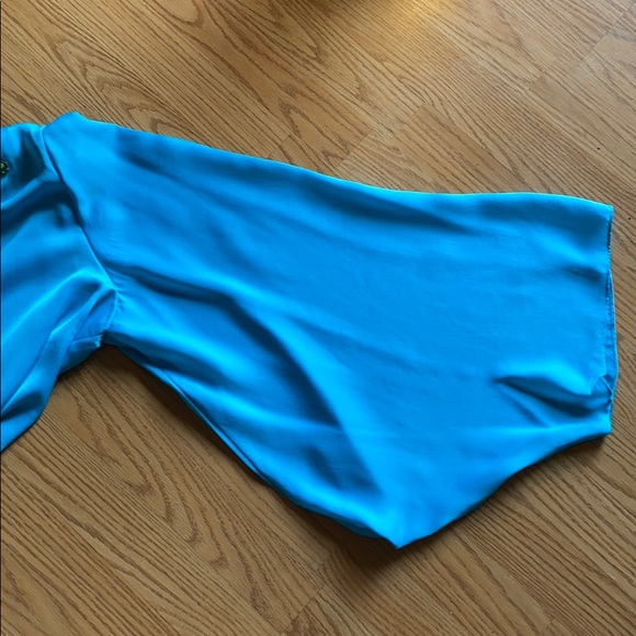 Peter Nygard | Tops | Nwot Peter Nygard Plus Size Teal Blouse | Poshmark